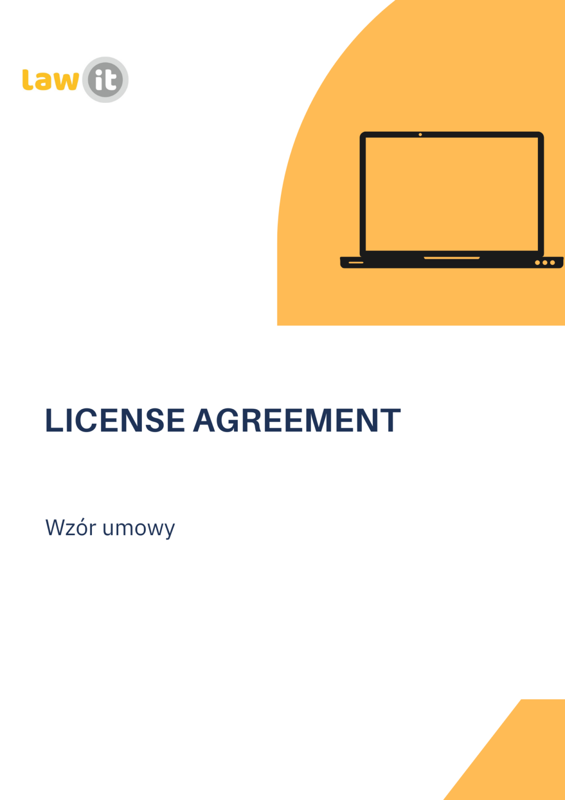 Umowa licencyjna (wersja angielska) – LawIT
